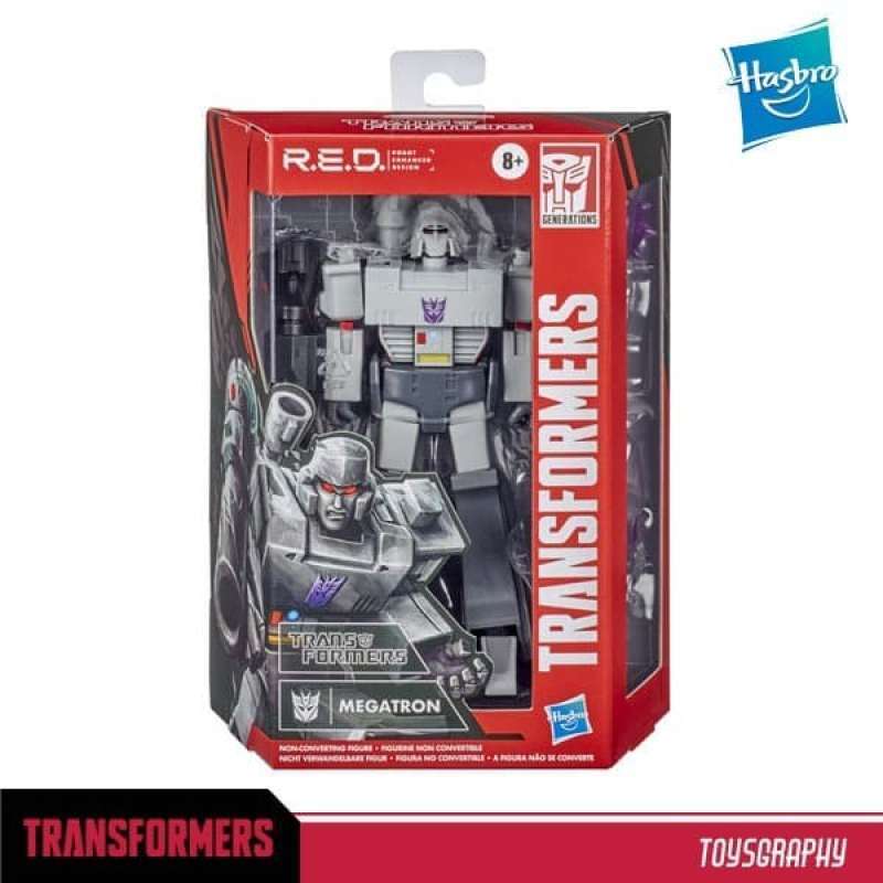 Promo Transformers R.E.D G1 MEGATRON RED Robot Enhanced Diskon 23% di ...
