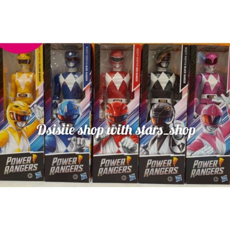 Promo Power Rangers Hasbro Action Figure 12 / Mainan Hero Diskon 23% di ...