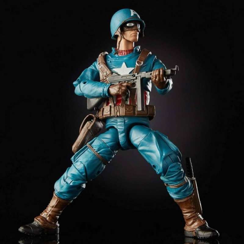 Promo HASBRO MARVEL LEGENDS CAPTAIN AMERICA WW II & MOTORCYCLE WW2 ...