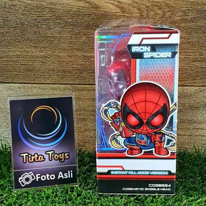 Promo HOT TOYS HT COSBABY COSB654 IRON SPIDER INSTANT KILL MODE VER ...
