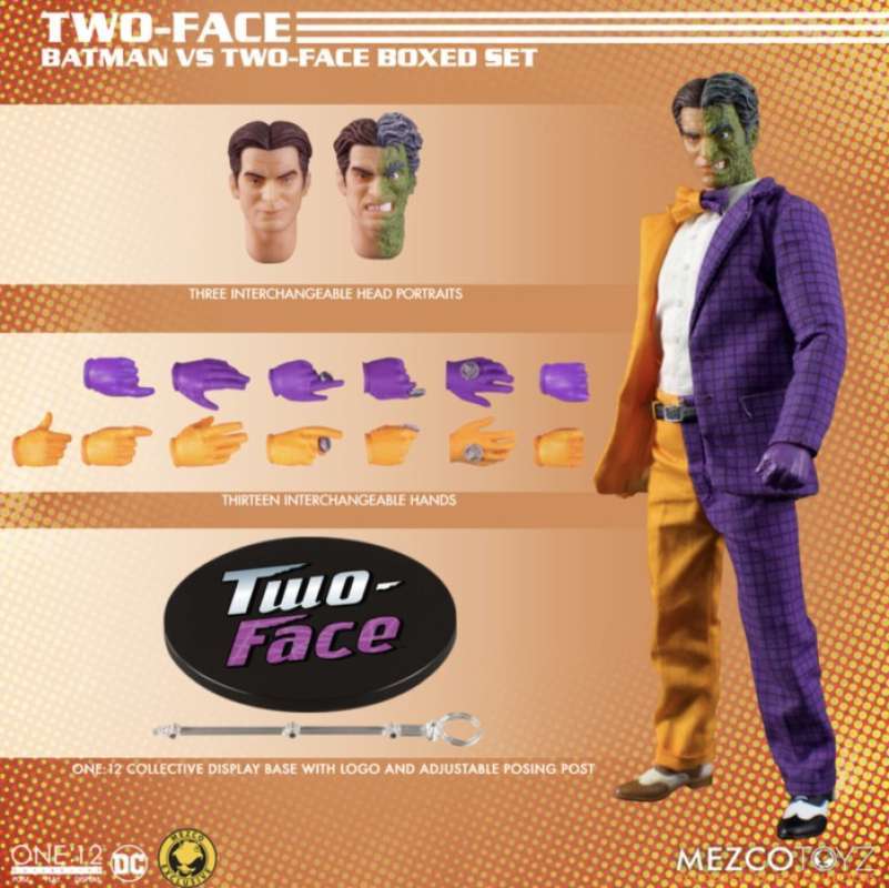 Promo Mezco One:12 Golden Age Batman vs Two-Face Boxed Set Diskon 23% ...