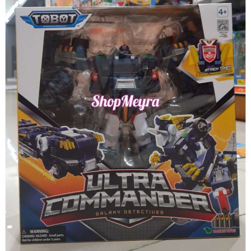 Promo Tobot GD Galaxy Detectives Ultra Commander Diskon 23% di Seller ...