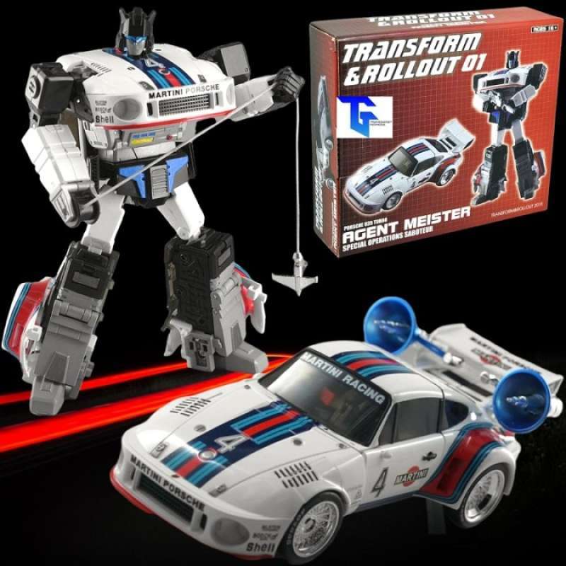 Promo Transform And Rollout TR-01 Hova Agent Meister - Autobot Jazz G1 ...