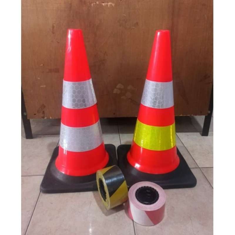 Promo Paket |Traffic Cone/kerucut besar & Police Line Polos 300 m ...