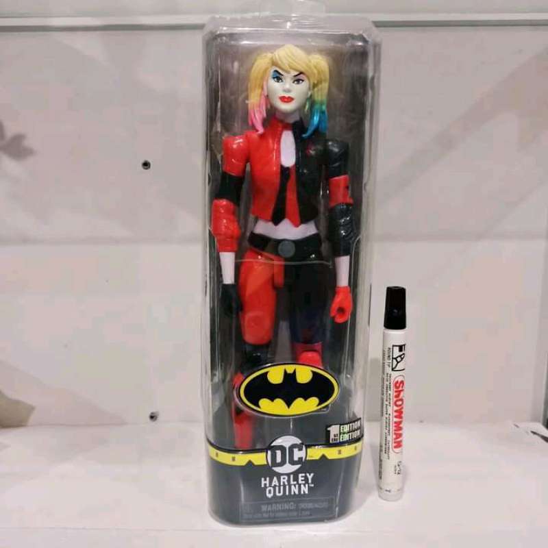 Jual mainan titan heroes action figure harley quinn DC COMICS spin ...