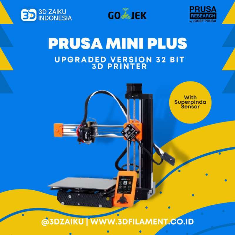 Promo Original Prusa Mini PLUS Upgraded Version 32 Bit 3D Printer ...