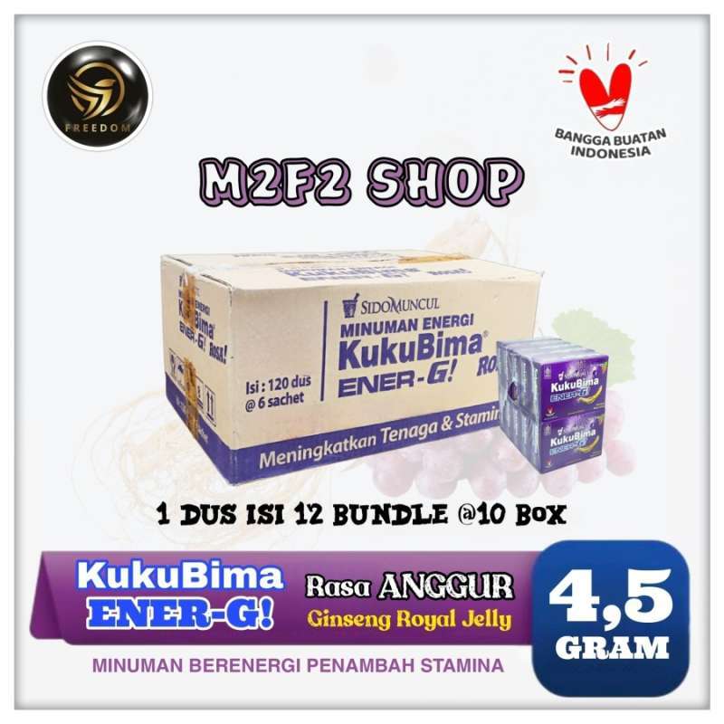 Promo Sido Muncul Kuku Bima Energ-G Energi Rasa Anggur - 4,5 gr ...