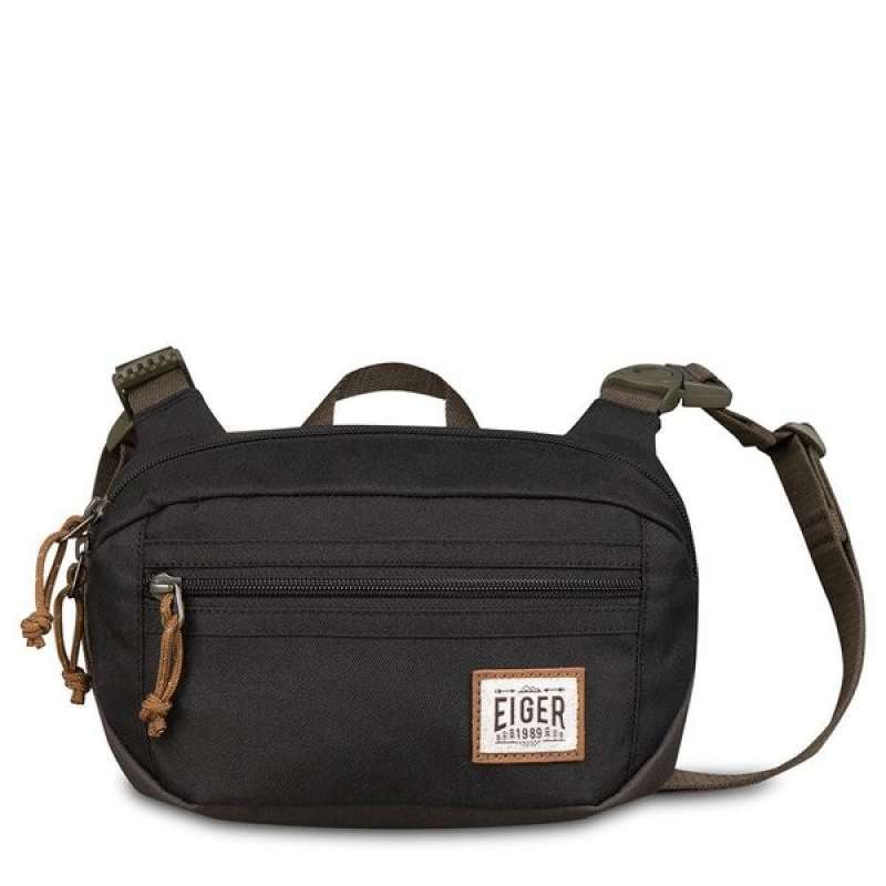Jual Eiger Tas Selempang Pria Grapnel - Black Hitam di Seller Otdor ...