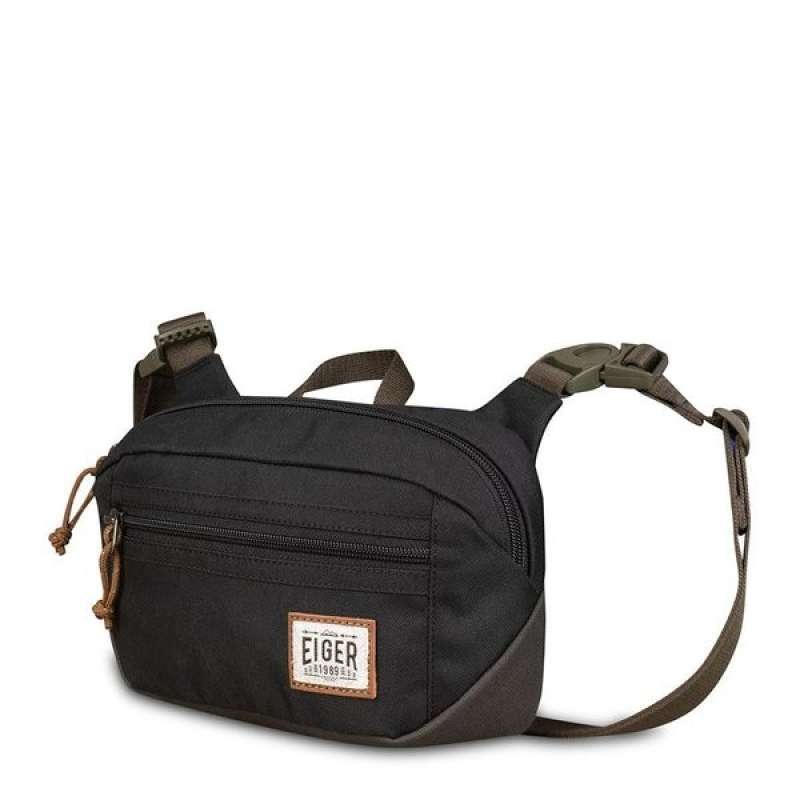 Jual Eiger Tas Selempang Pria Grapnel - Black Hitam di Seller Otdor ...