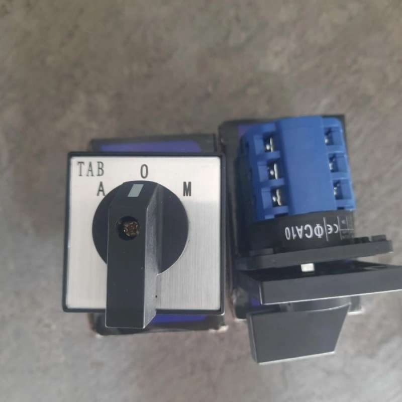 Promo Selector Switch Auto Off Manual 3pol A-o-m - Diskon 50% Di Seller ...