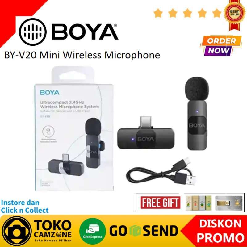Jual Boya V20 Original Murah - Harga Diskon April 2024 | Blibli