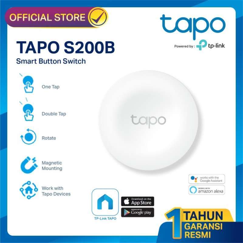 Jual TAPO S200B Smart Button Smart Action Control All Electronic ...