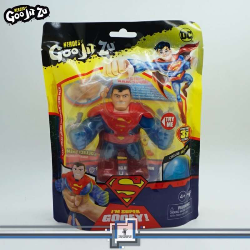 Jual Goo Jit Zu DC Hero Pack Kryptonian Armor Superman Goojitzu ...
