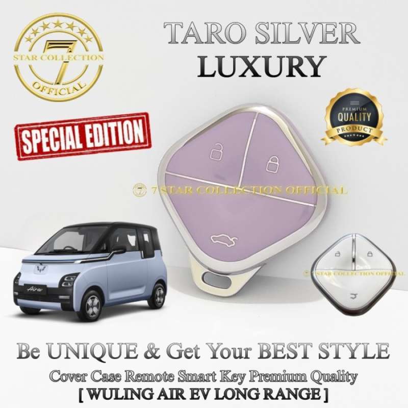 Promo Casing Cover Kunci Remote Mobil Wuling Air Ev Premium Limited ...