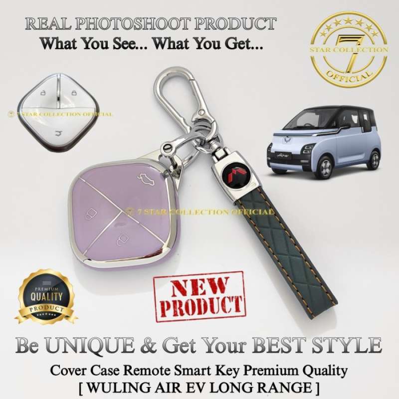 Promo CASING COVER KUNCI REMOTE MOBIL WULING AIR EV PREMIUM LIMITED ...