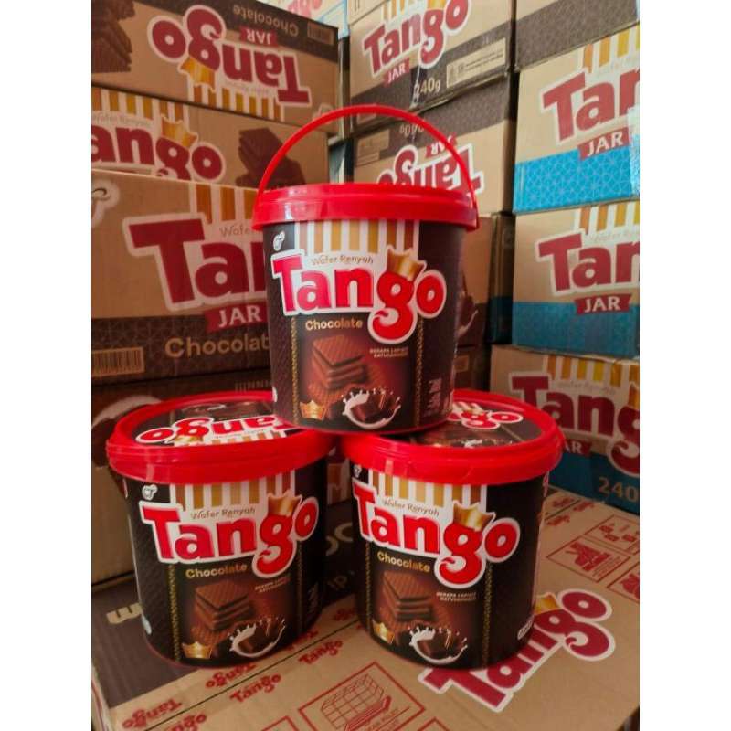 Jual Tango Wafer Jar 240 Gram Coklat Dan Vanilla di Seller Grosirinaja ...