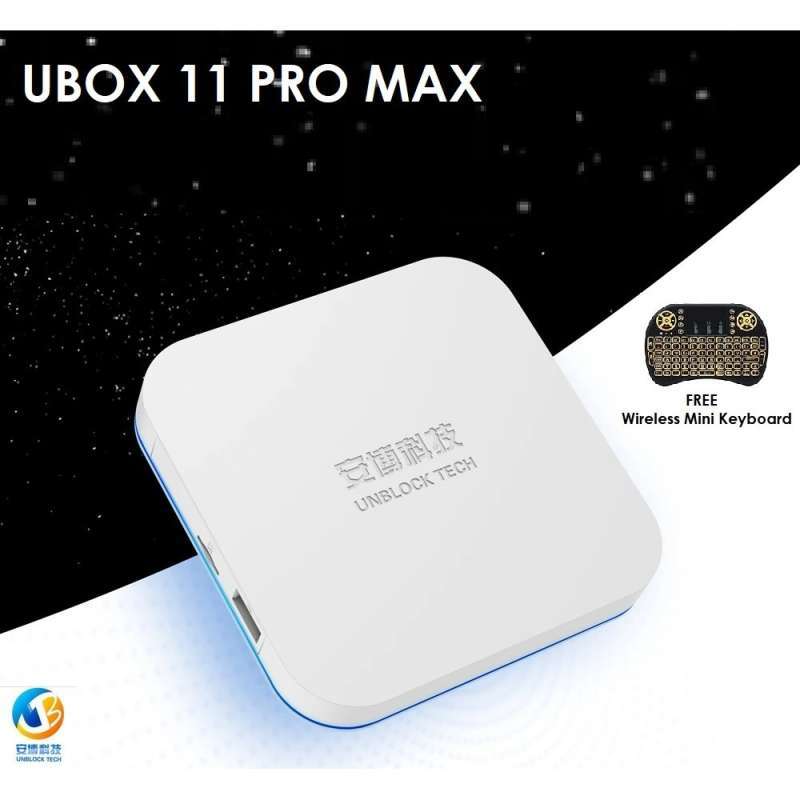 Jual UNBLOCK TECH UBOX 11 PRO MAX - Android 12 TV Box - RAM 4GB ROM ...