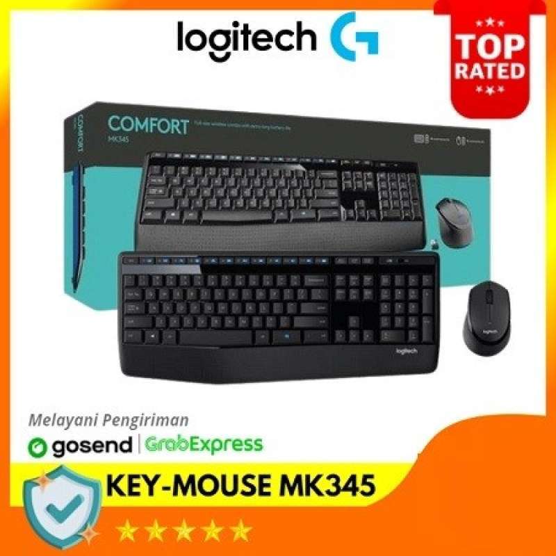 Jual Logitech Mk345 Wireless Combo Keyboard Mouse Set Di Seller Vq ...