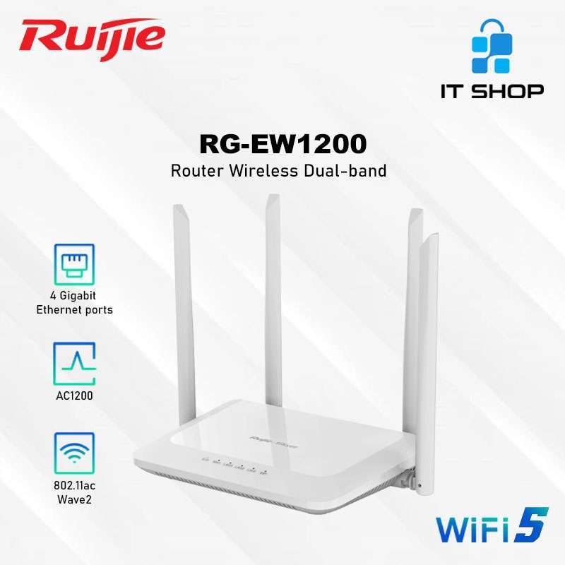 Jual Ruijie Router Wireless Dual-band Rg-ew1200 Di Seller It Shop ...