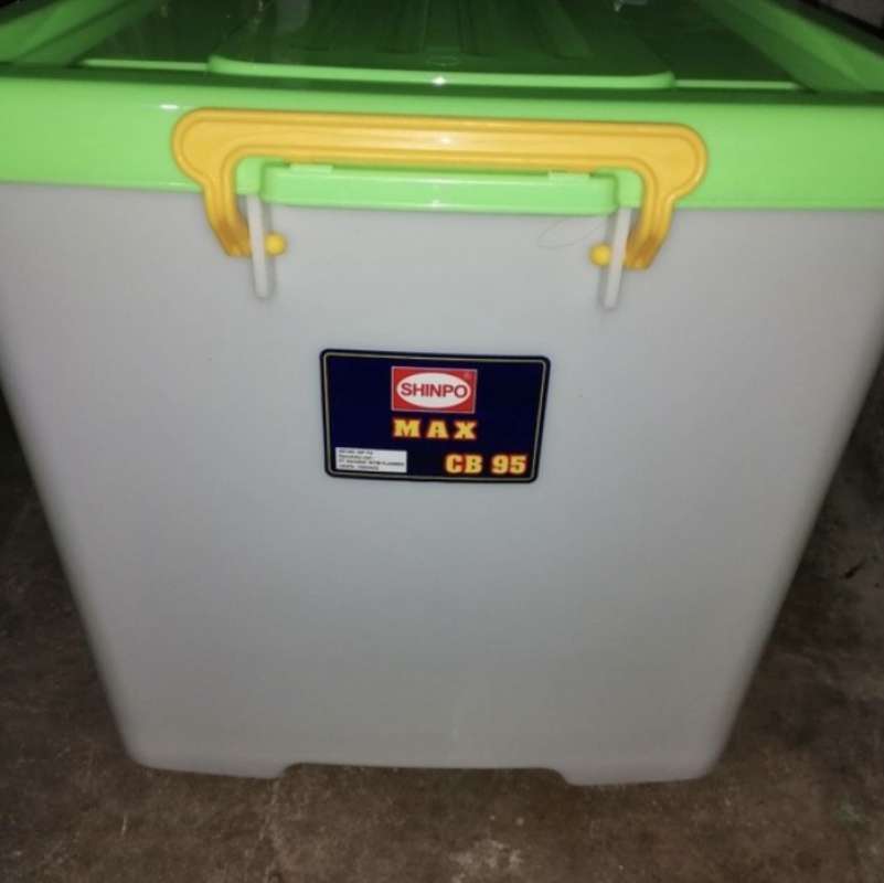 Jual Container Box Shinpo Cb95 Kotak Plastik Kontainer Plastik Tutup ...