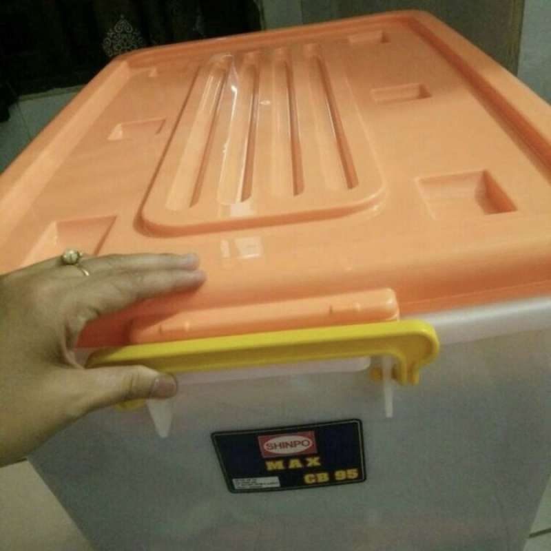 Jual Container Box Shinpo Cb95 Kotak Plastik Kontainer Plastik Tutup ...