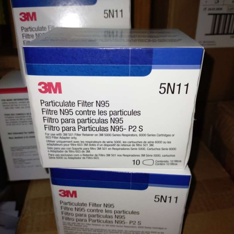 Promo 3m Particulate Filter N95. 5n11. Harga Per Box Diskon 9% Di ...