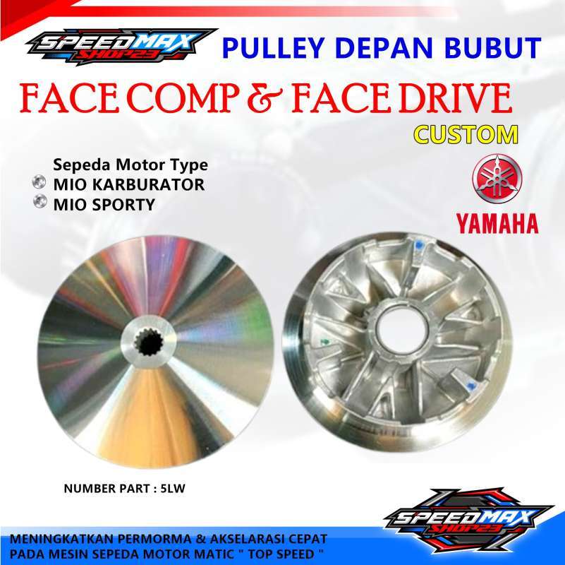 Promo Rumah Roller Bubut Custom Mio Karbu Sporty Kipas Pulley Yamaha ...
