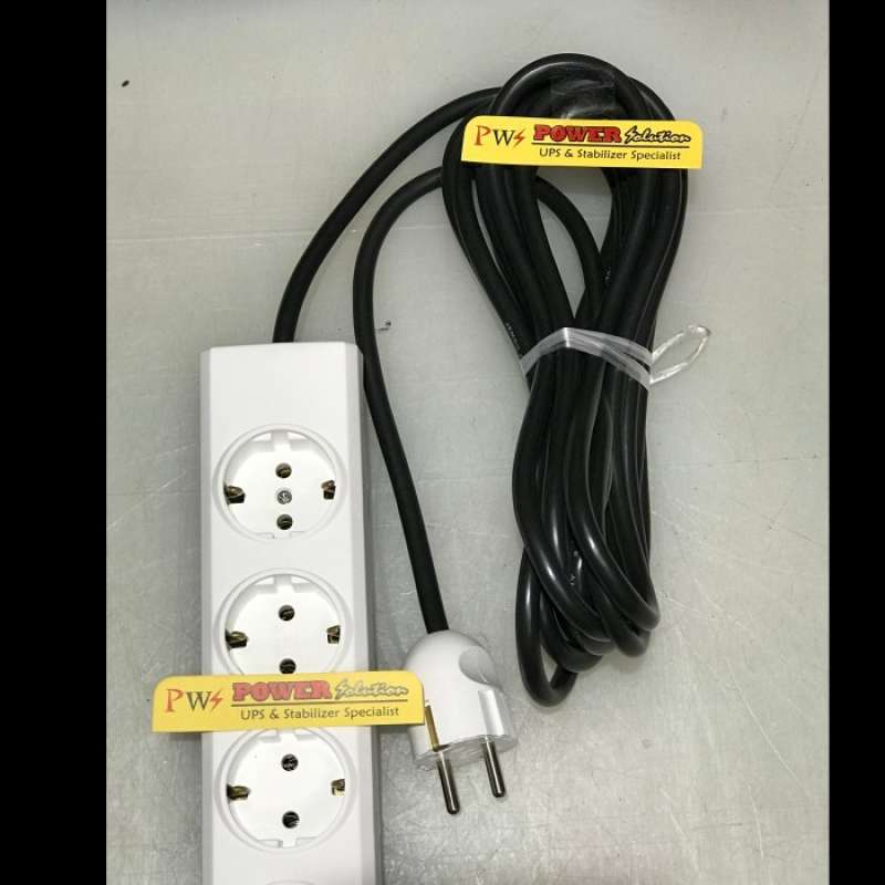 Promo Kabel Listrik Extension Tambahan Kabel Roll 3x1.5mm 3 Lubang ...