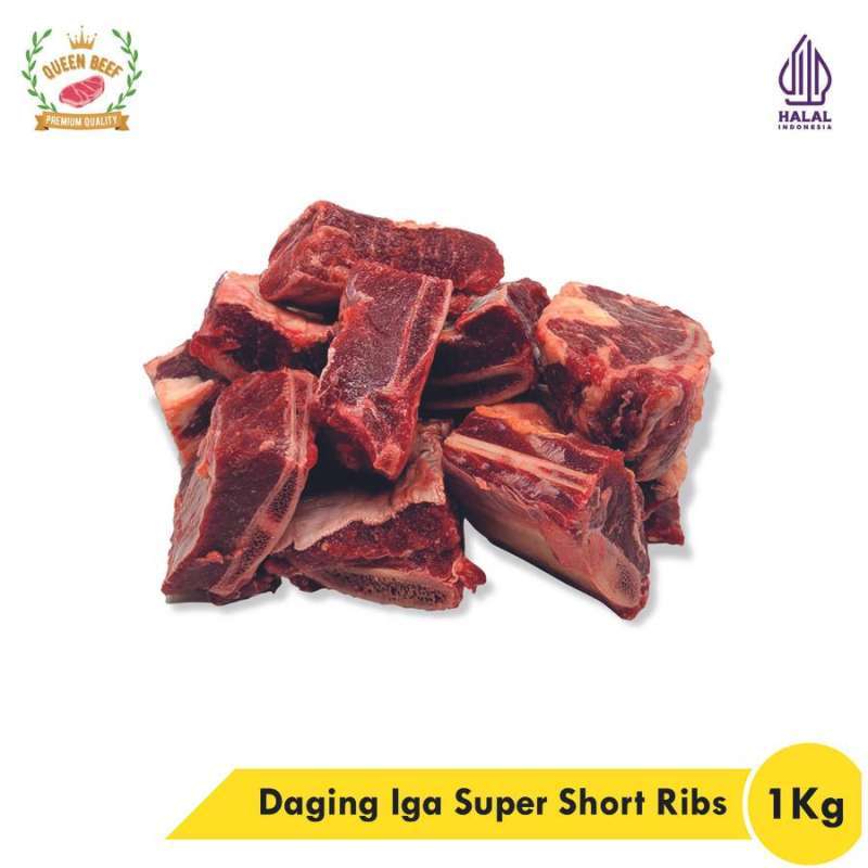 Jual Iga Sapi Super Short Rib Daging Tebal 1kg Iga Bakar Halal Enak