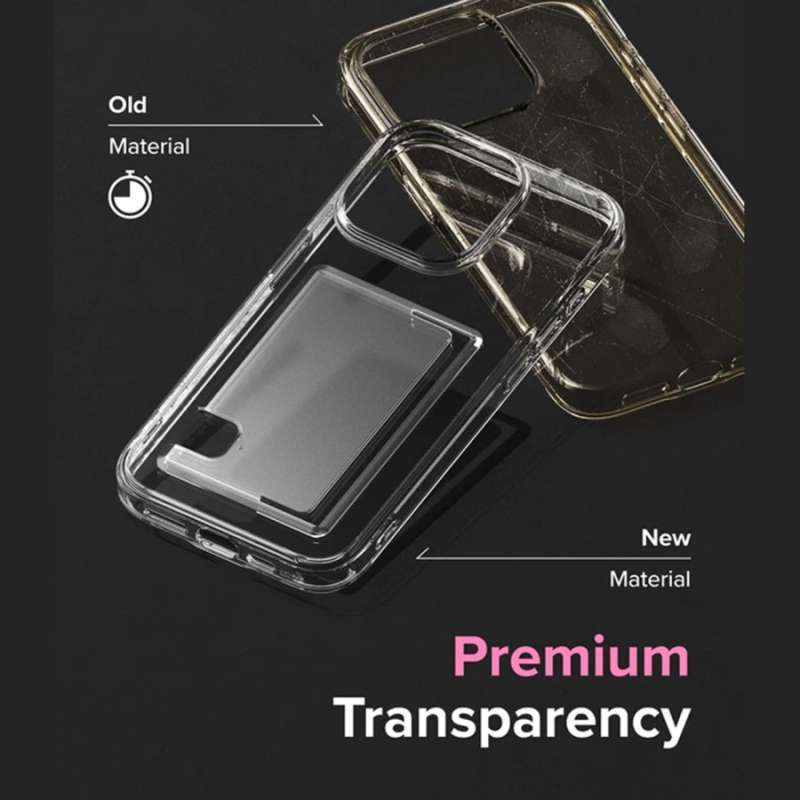 Promo Case iPhone 15 Pro Max Plus Ringke Fusion Card Slot Kartu Clear ...