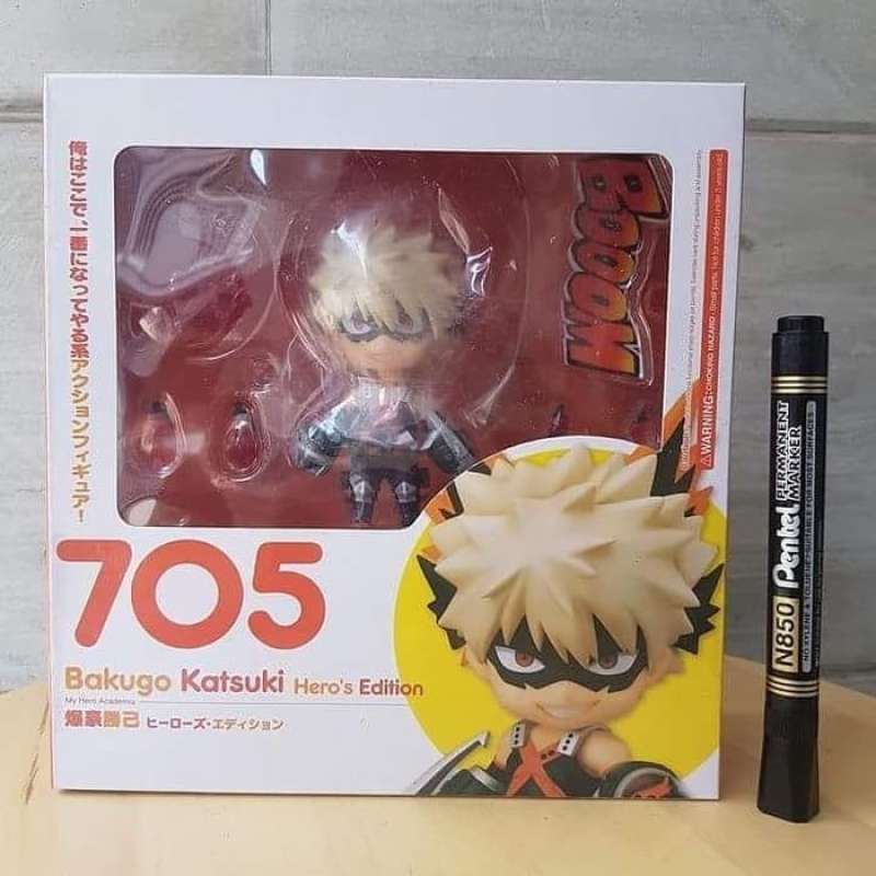 Promo Nendo 705 Nendoroid Katsuki Bakugo My Hero Academia Action Figure ...