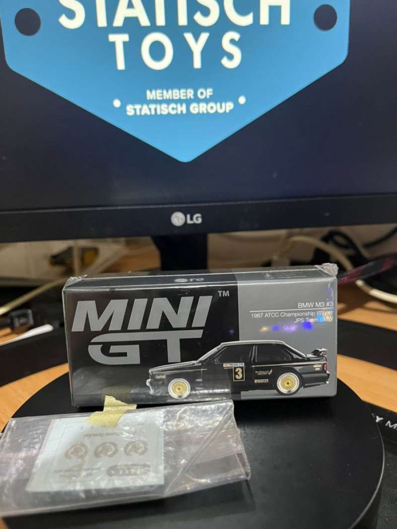 Jual Mini Gt Bmw M3 1987 Atcc Championship Winner Jps Team Bmw No 608 ...