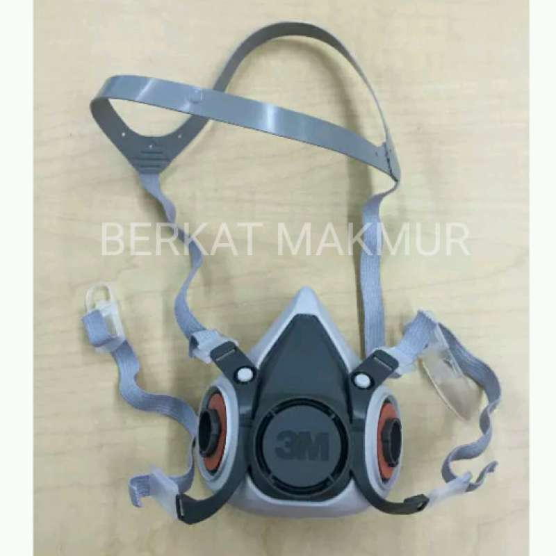 Jual Masker 3m 6100 + Filter 6003 Vapor Acid Gas Kimia Cartridge Debu ...