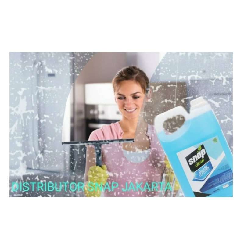 Jual Pembersih Kaca Snap Clean / Glass Cleaner Ukuran 4l (ojol) Di ...