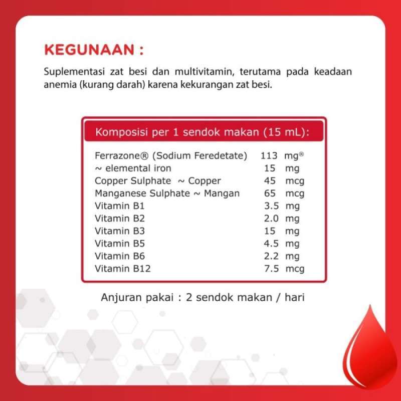 Promo Sangobion Vita-tonik 250ml Vitamin Dan Suplemen Zat Besi (paket ...