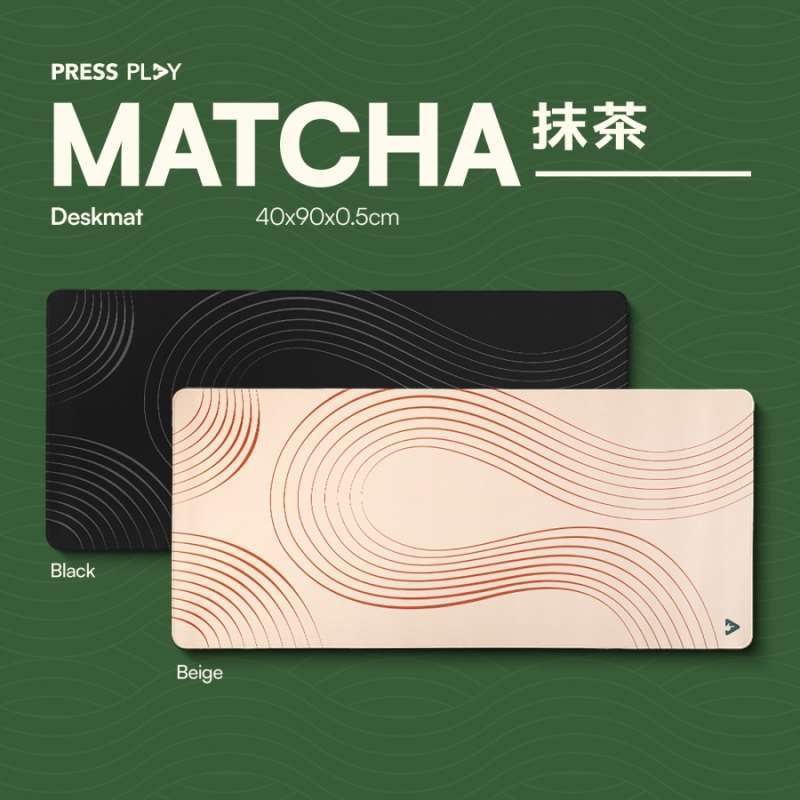 Jual Matcha Gaming Mousepad Deskmat By Press Play Di Seller Good Gaming ...