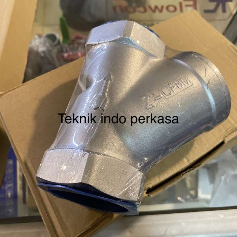 Promo New Y Strainer / Saringan Strainer Stainless Ss 316 Drat 2 Inch ...