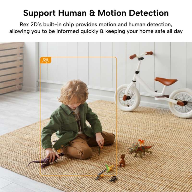 Jual Imou Rex 2d 3mp Security Ip Camera H.265 Wi-fi Pan & Tilt Camera ...