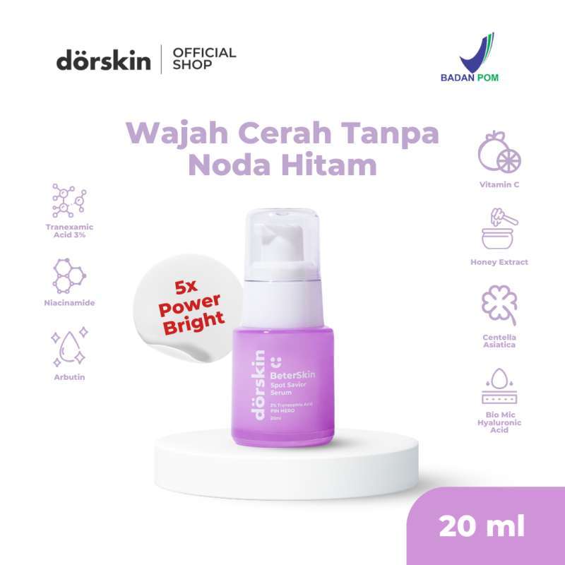 Promo Dorskin Beterskin Spot Savior Serum Diskon 19% Di Seller Dorskin ...