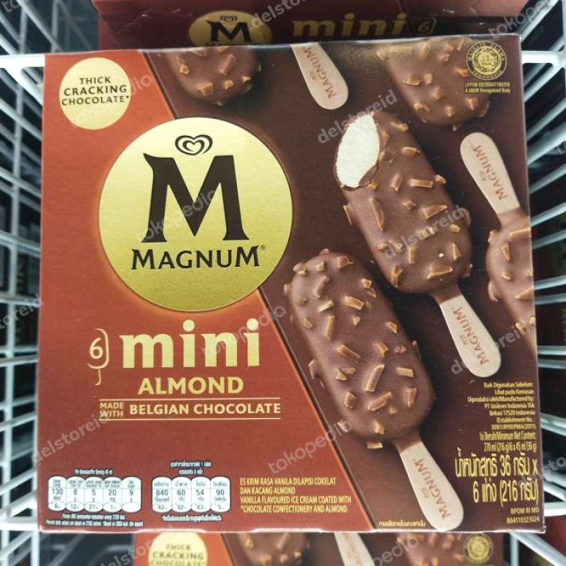 Jual Walls Ice Cream Magnum Mini Almond 270 Ml Di Seller Sentra Molica ...