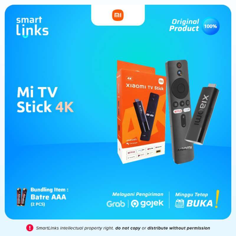 Promo Xiaomi Tv Stick 4k / Xiaomi Mi Tv Stick 4k Android Tv Box 4k ...