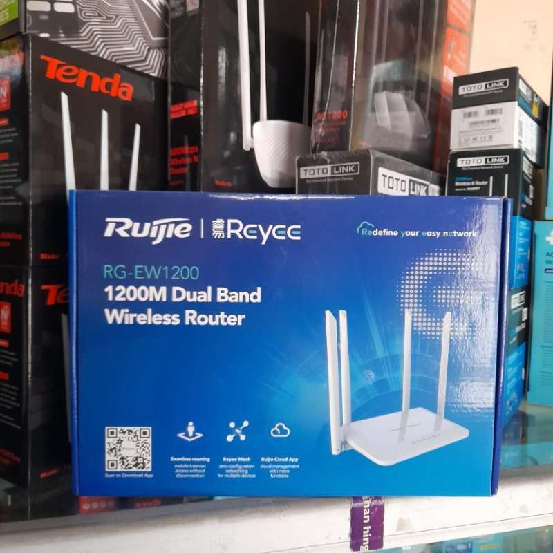 Jual Ruijie Reyee Rg Ew1200 1200m Dual Band Wireless Router Di Seller ...