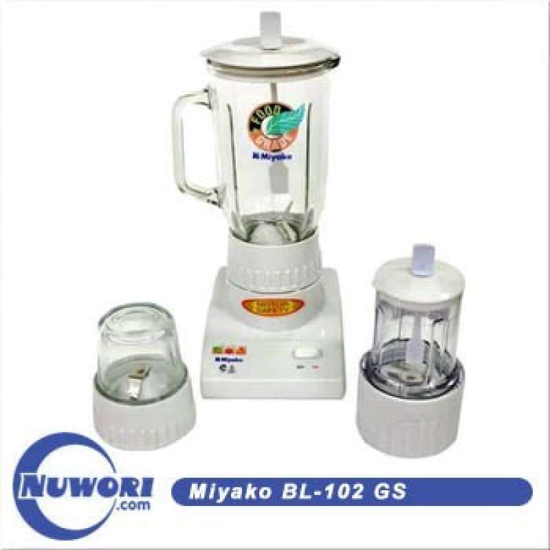 Promo Miyako Blender Kaca / Gelas Bl-102 Gs 3 In 1 Garansi Resmi ...