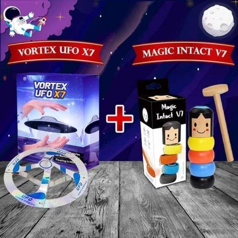 Promo Vortex Ufo X7 Free Mainan Magic Intact V7 Diskon 23% Di Seller ...