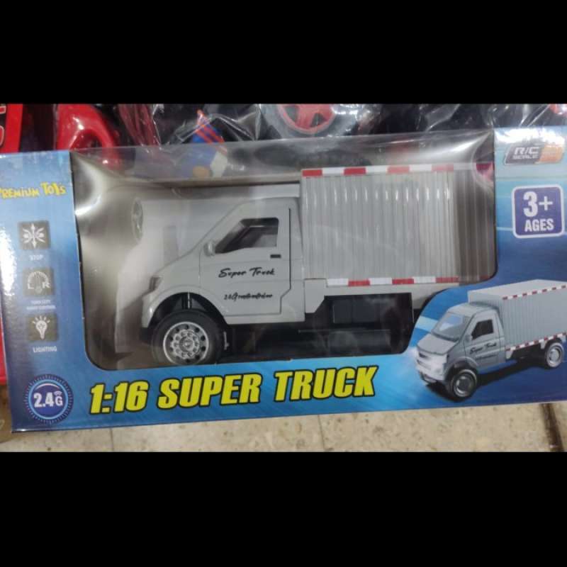 Promo Mobil Remote Control Box Cargo Truck Rc Mobil Truk Pick Up Barang ...