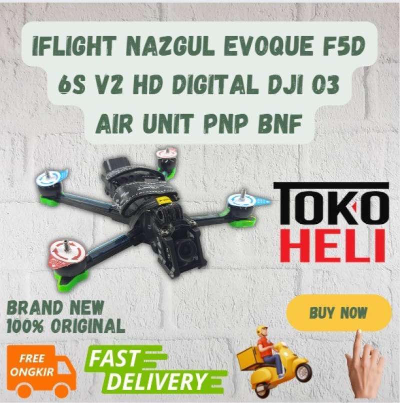 Promo Iflight Nazgul Evoque F5d 6s V2 Hd Digital Dji O3 Air Unit Pnp ...