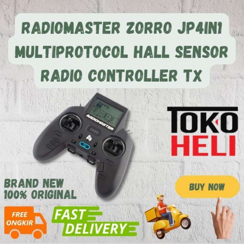 Promo Radiomaster Zorro Jp4in1 Multiprotocol Hall Sensor Radio Controller Tx Diskon 23% Di ...