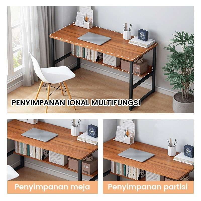 Promo Meja Kantor Meja Komputer Meja Kerja Mej - A150(100*45cm) Diskon ...
