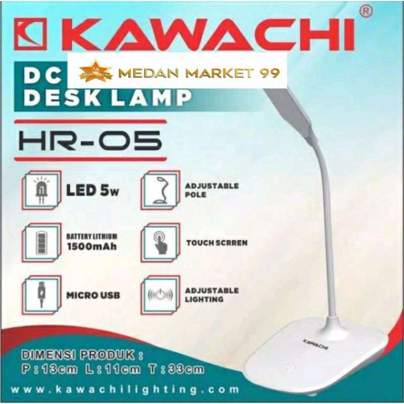 Jual Lampu Meja 5 Watt Kawachi Hr-05 | Lampu Belajar | Led - Kawachi ...