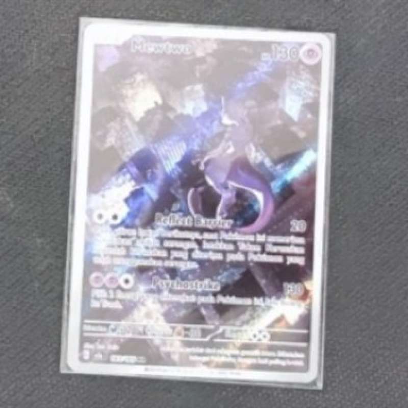 Promo Mewtwo Ar Pokemon Tcg Indonesia 151 Diskon 23% Di Seller Megariya ...